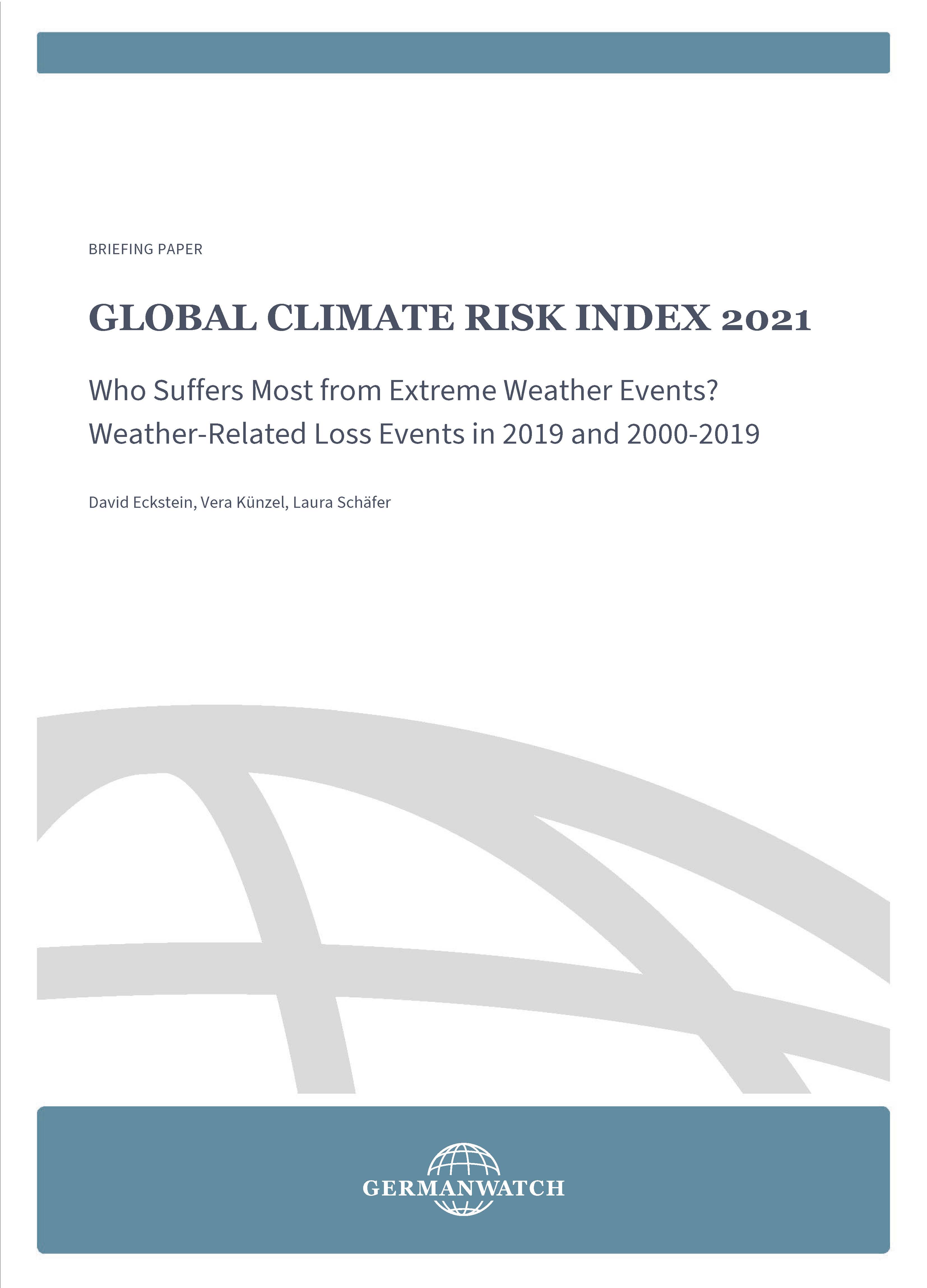 Global Climate Risk Index 2021 | Germanwatch e.V.