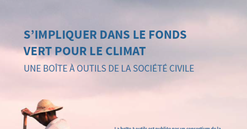 S'impliquer dans le Fonds vert pour le climat – Une boîte à outils de ...