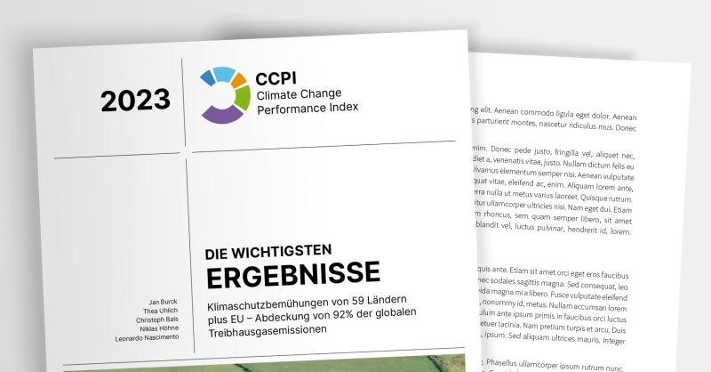 Klimaschutz-Index 2023: Die wichtigsten Ergebnisse | Germanwatch e.V.