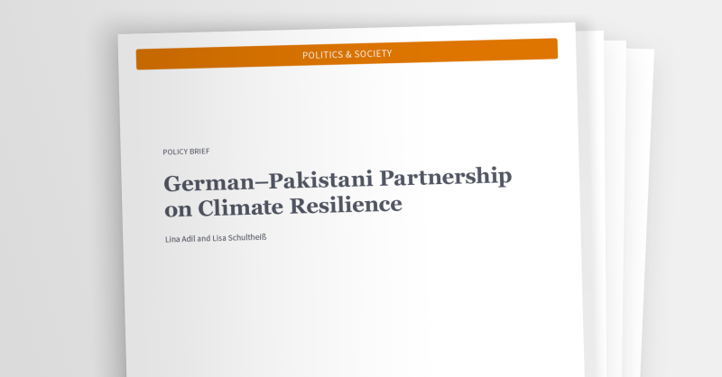 German–Pakistani Partnership on Climate Resilience | Germanwatch e.V.