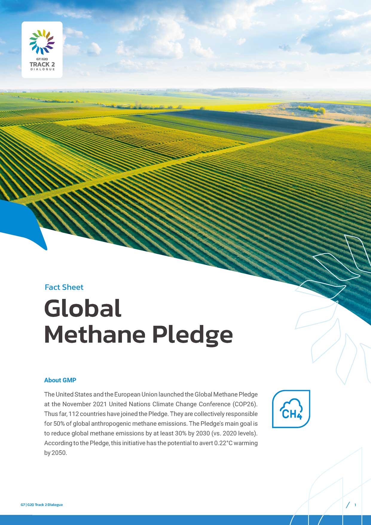 Factsheet on the Global Methane Pledge (GMP) | Germanwatch e.V.